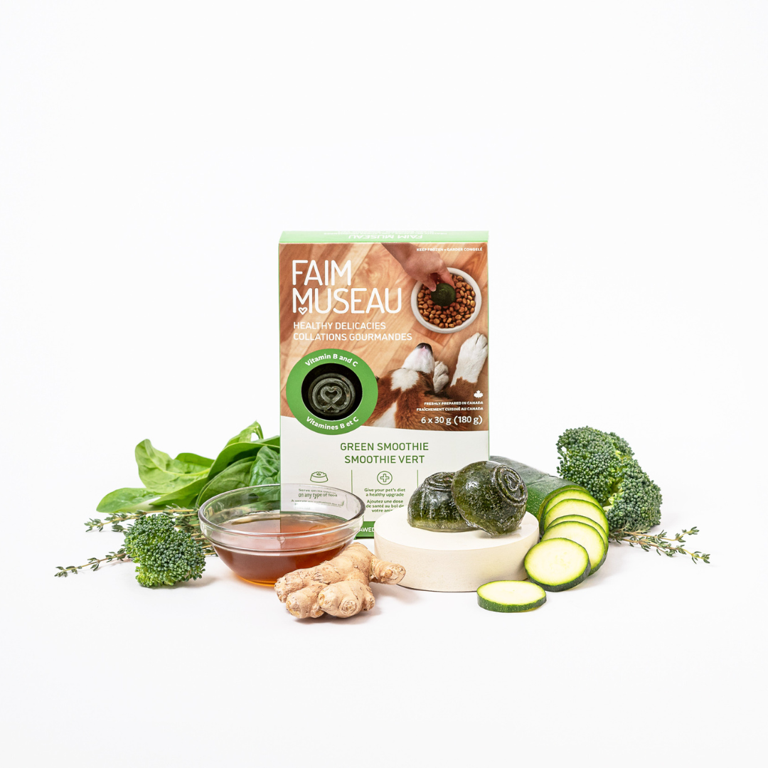 Green Smoothie | Healthy Dog Treats | Faim Museau