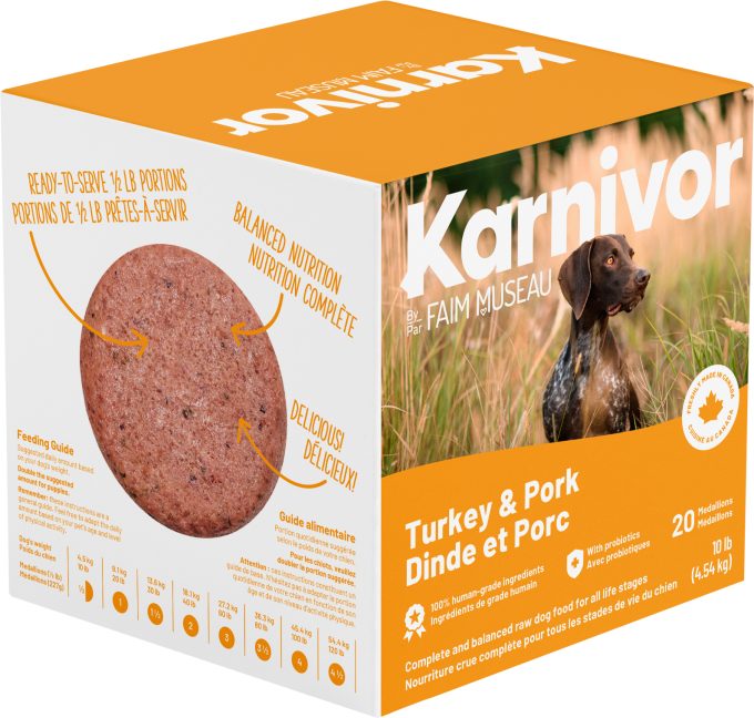 Dinde & Porc 10 lb - Faim Museau