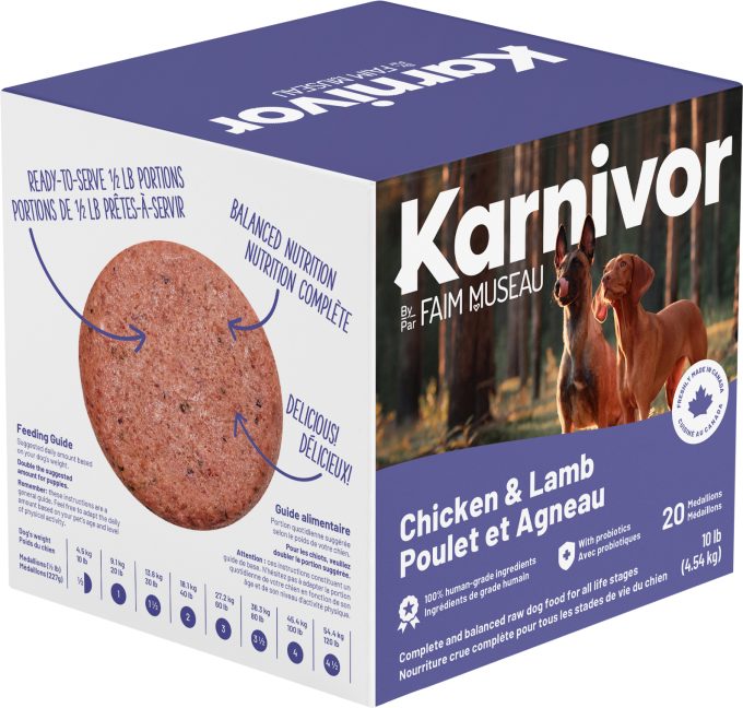 Poulet & Agneau 10 lb - Faim Museau