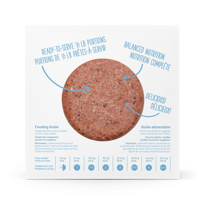 Poulet & Saumon 10 lb - Faim Museau